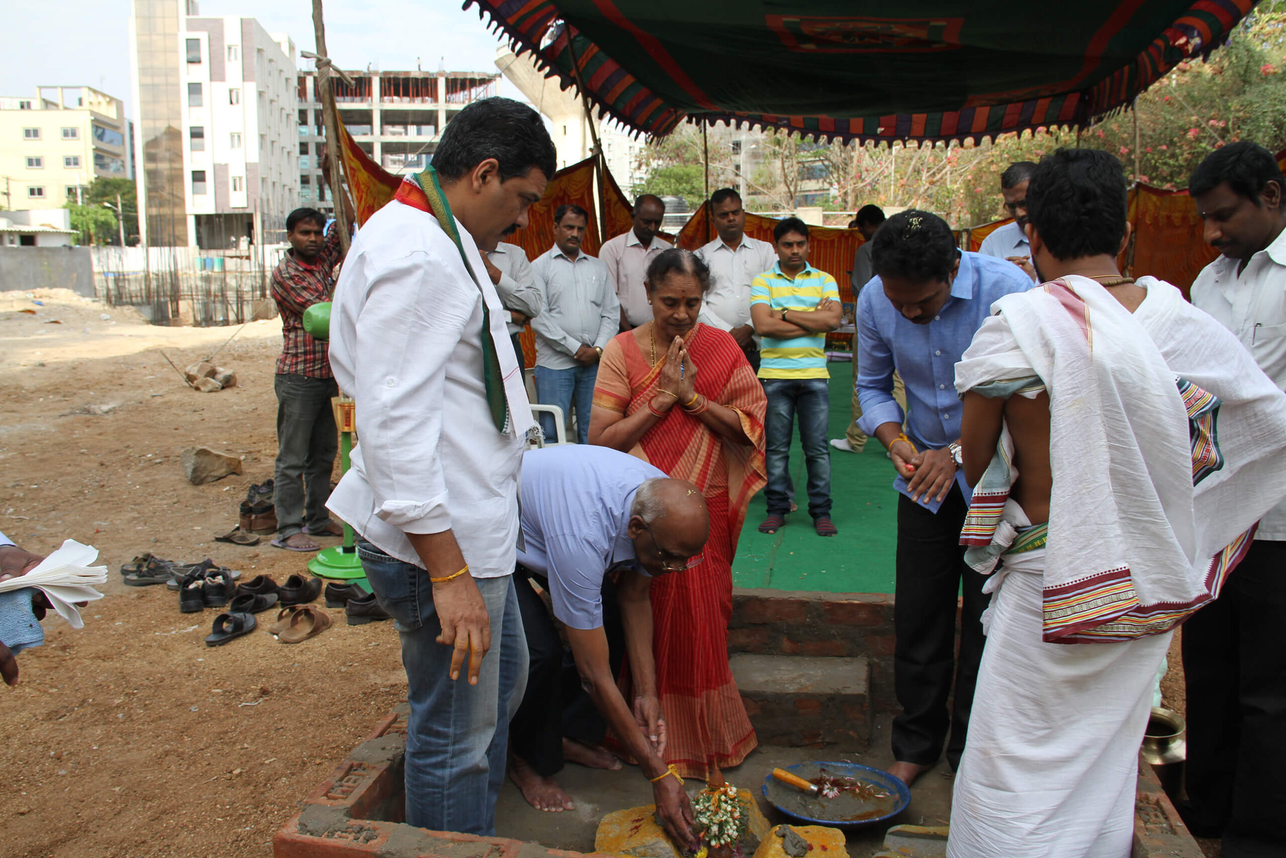 Bhoomi Puja at Pranava – Alekhya Homes