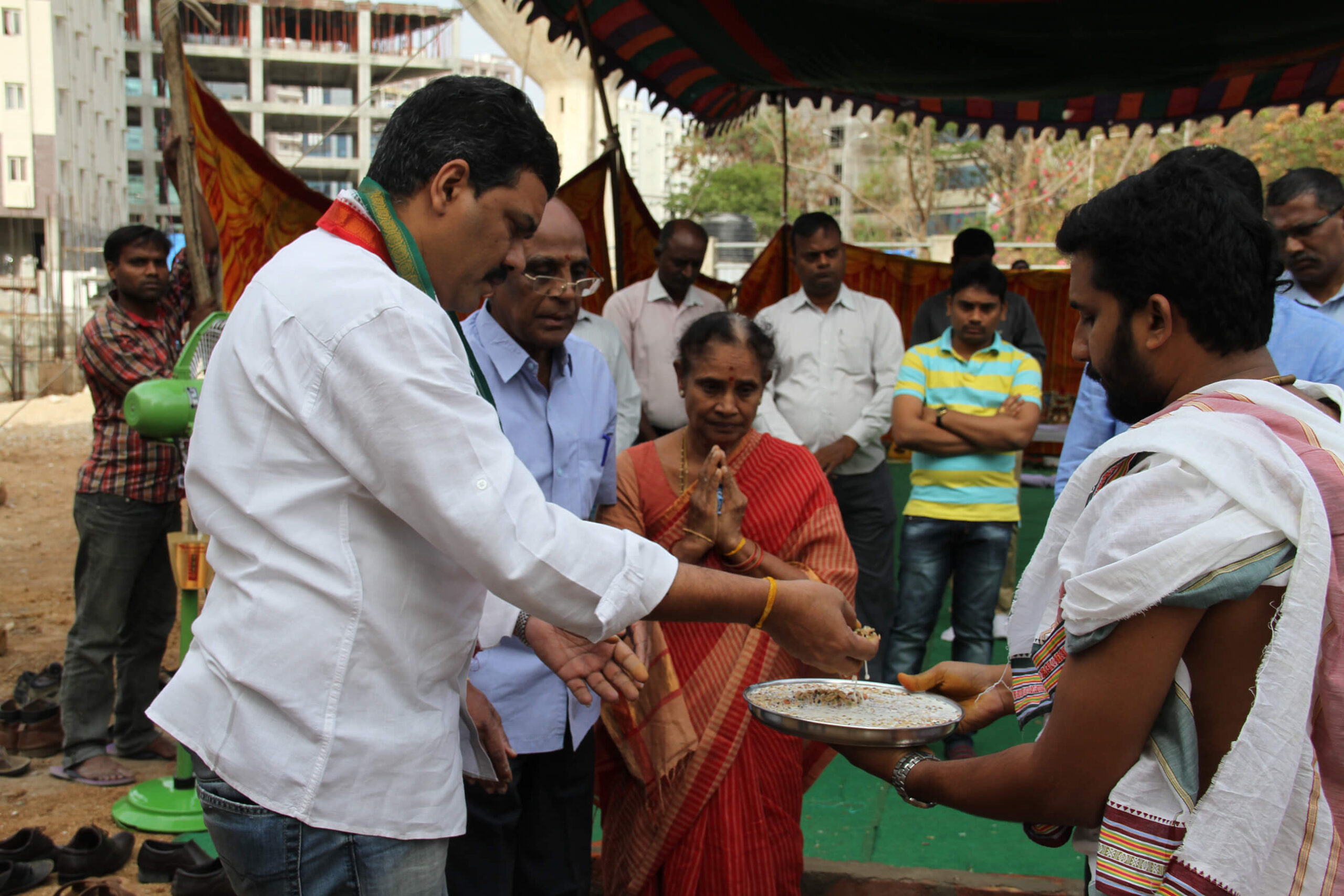 Bhoomi Puja at Pranava – Alekhya Homes