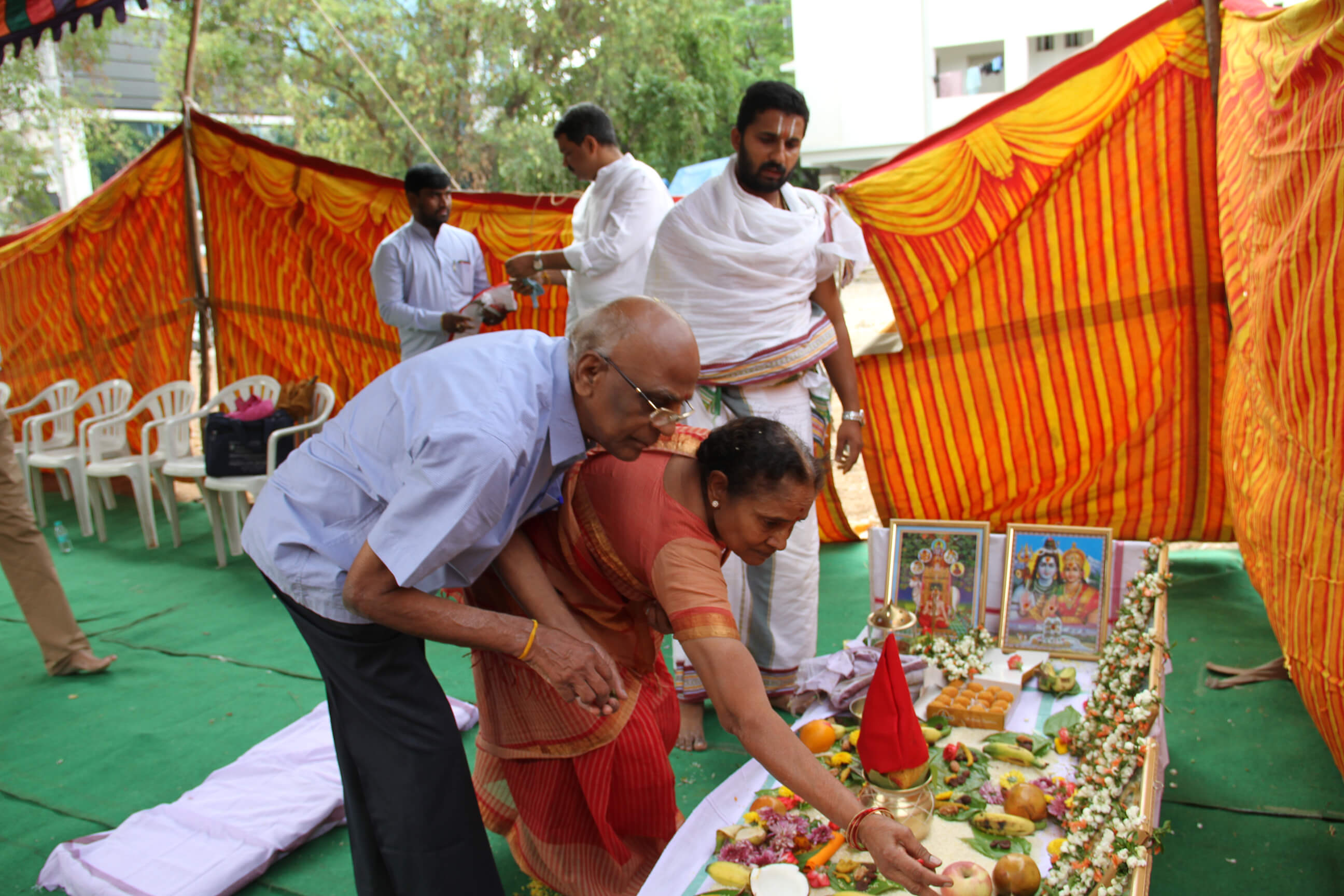 Bhoomi Puja at Pranava – Alekhya Homes